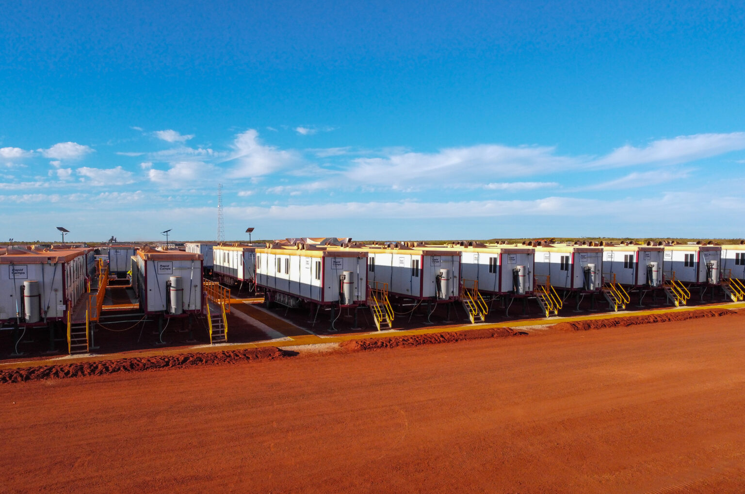 100-Person Trailer-Mounted Camp | Rapid Camps