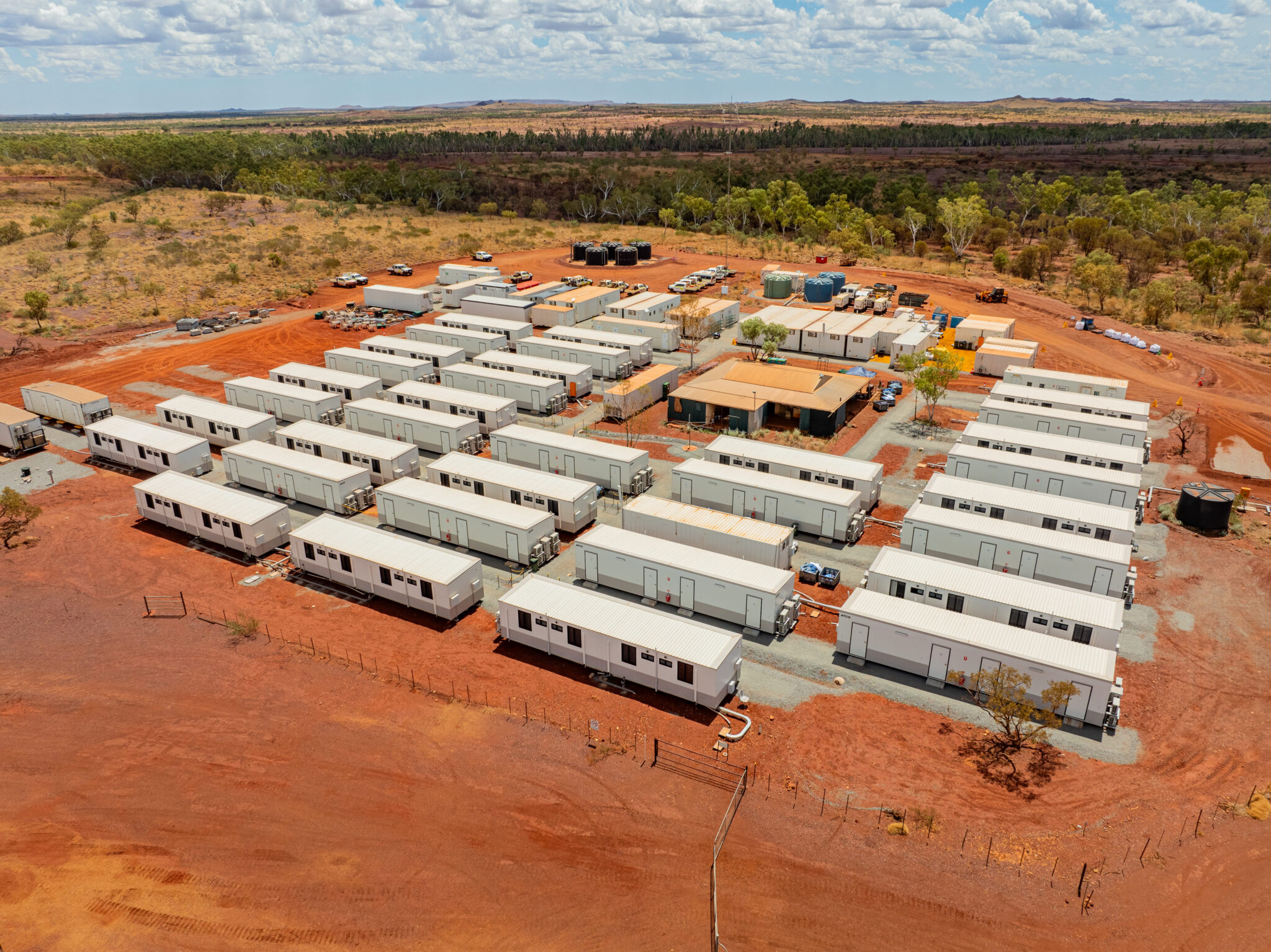 132 Person Modular Workforce Camp | Rapid Camps