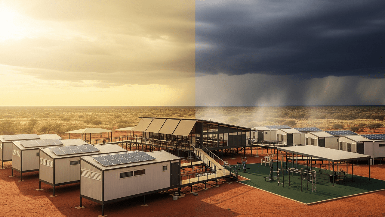 Base Camp Design for Harsh AU Conditions | Rapid Camps
