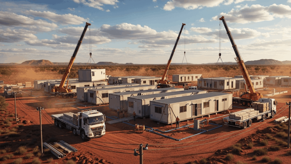 Modular Mining in Australia: Project Delivery | Rapid Camps